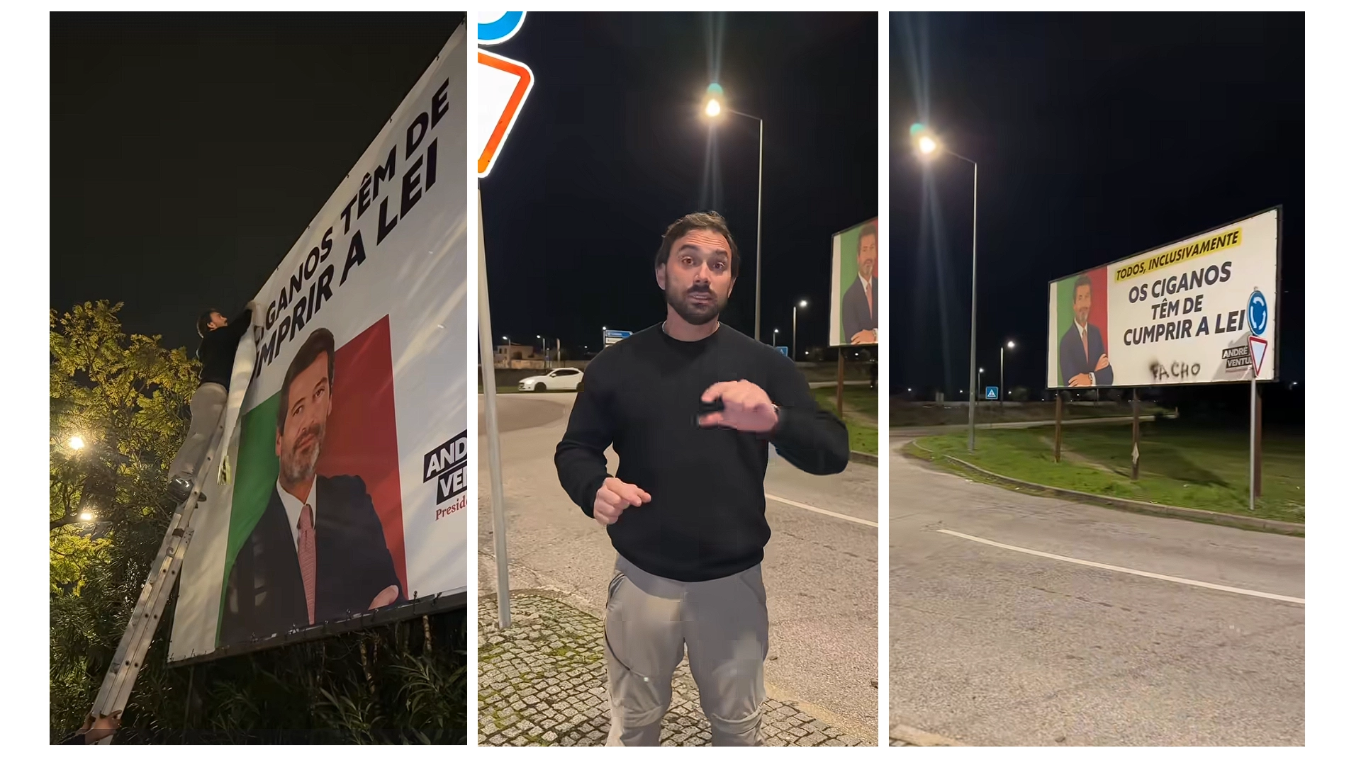 Chega Évora altera cartaz de forma irónica após ordem judicial para ...